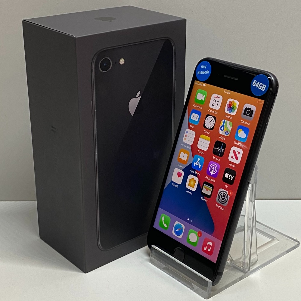Pre-owned Apple iPhone 8 Unlocked Model A1905 64GB in Black Boxed ...